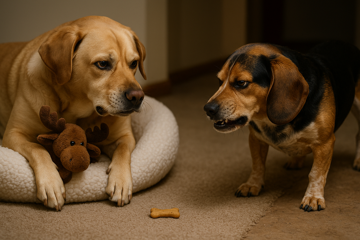🐶 When Tank and Rudy Went to Battle Over Treat Supremacy – Snarky Humans