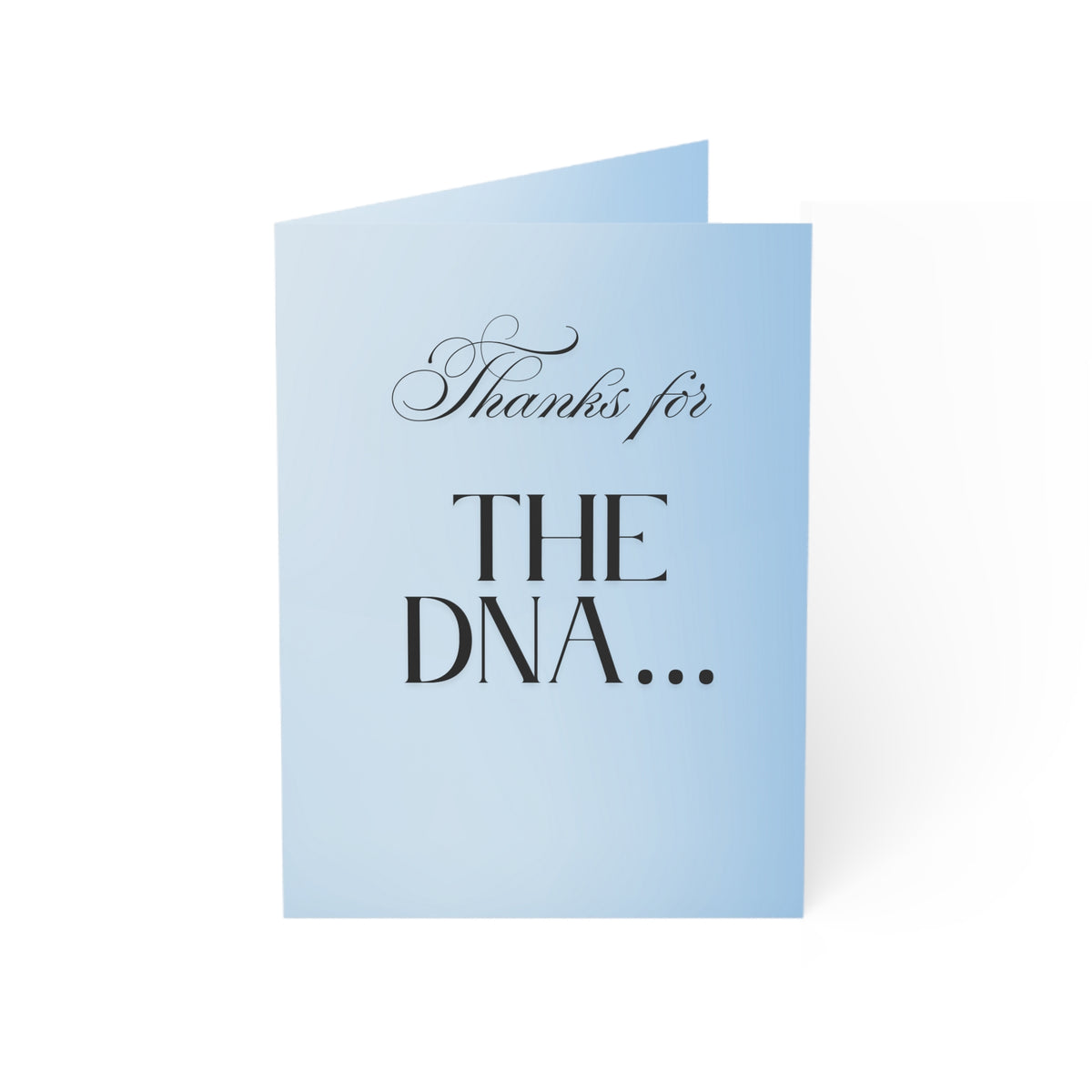 Elegant DNA Father's Day Card – Because You're Technically the Reason ...