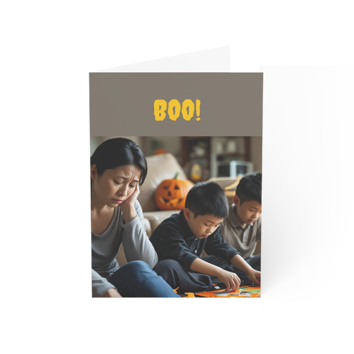 Halloween Greeting Card - Boo! Card – Snarky Humans